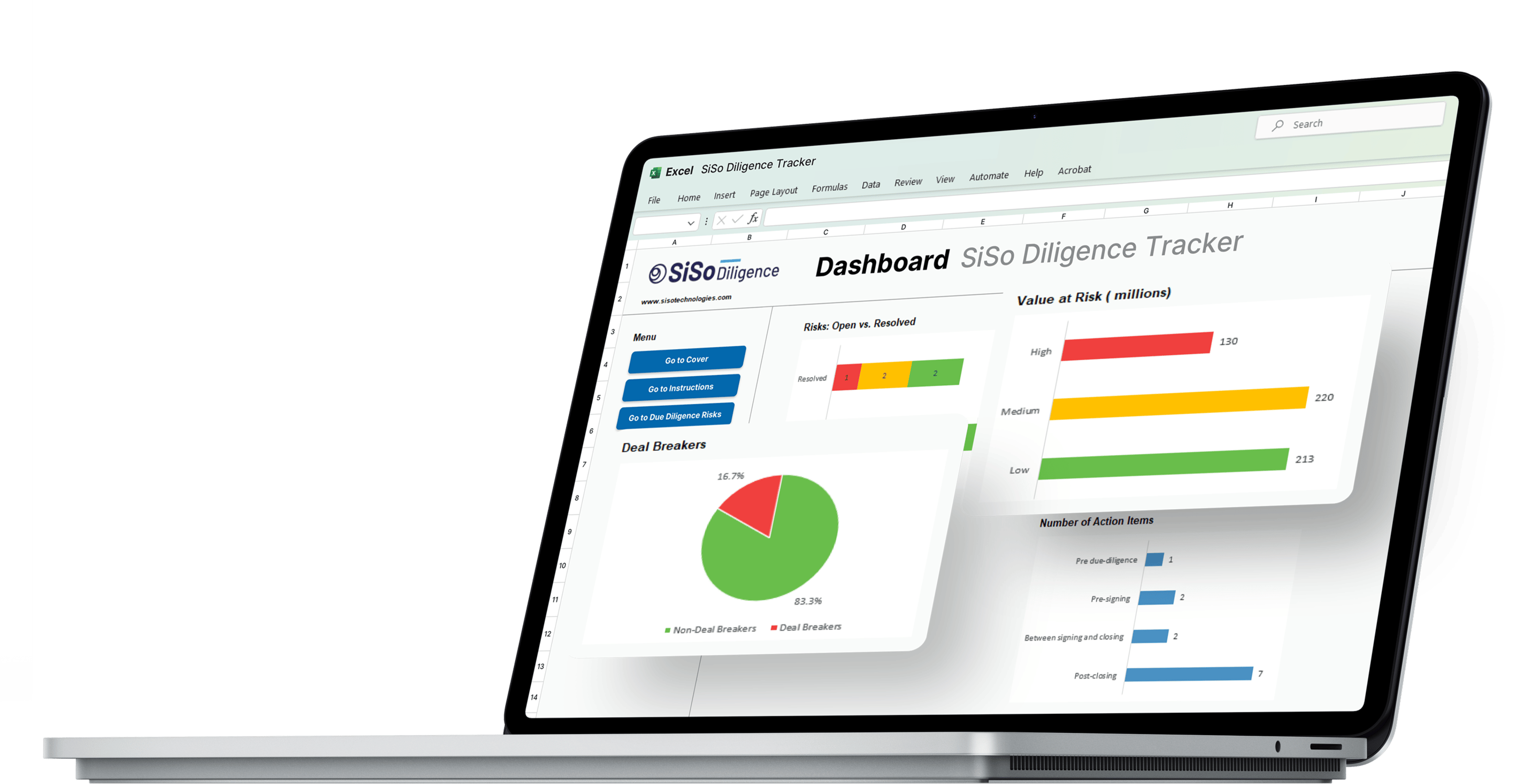 SiSo | Free M&A Due Diligence Tracker